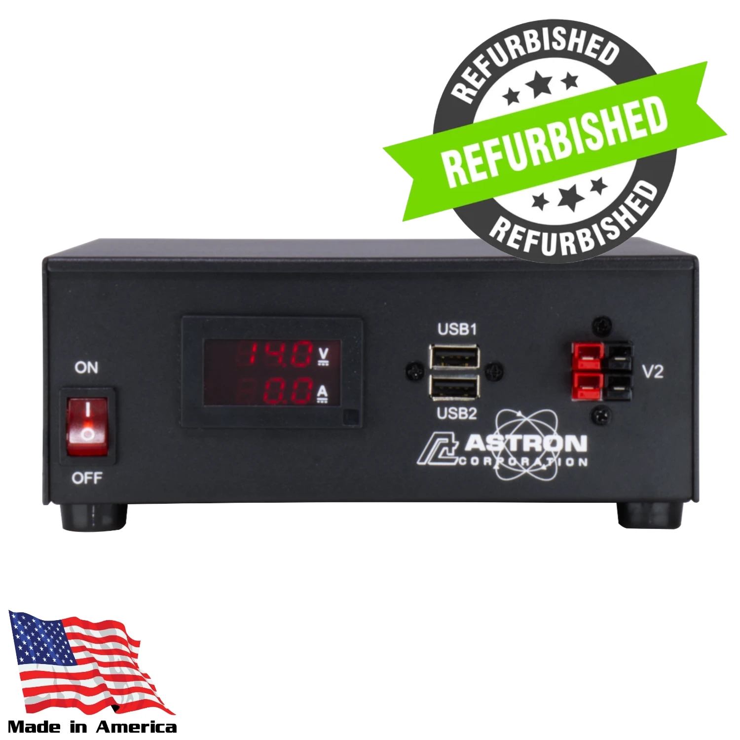 Refurbished Astron SS-50M-AP Switching Power Supply & LED Meter